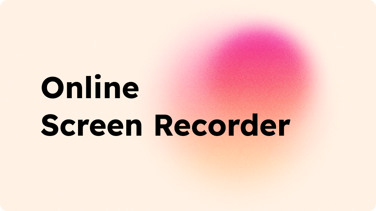 Perekam Layar Online - 100% Gratis, Tangkapan Berkualitas Tinggi