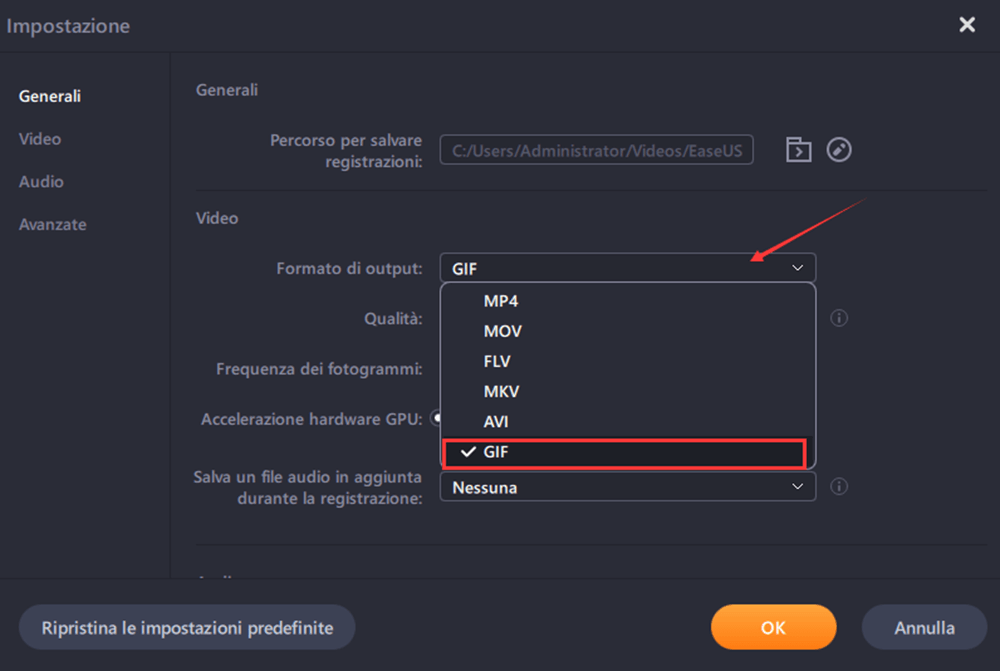 TOP 9 Miglior Registratore di Schermo GIF per Windows e Mac - EaseUS